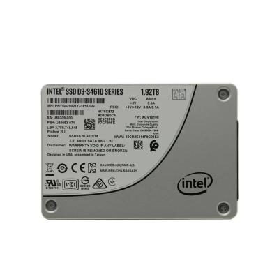 China S4610 1.92T 2.5'' SATA Solid State Drives Hard Disk SSDSC2KG019T801 with Customization for sale
