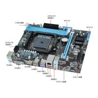 China Customized A88 Mainboard CPU Package FM2 Socket Type Supports 7650K 860K 870K for sale