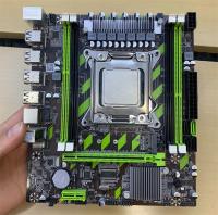 China Customized DDR3 Memory Computer X79G Motherboard Combo with Double Memory Channel for sale