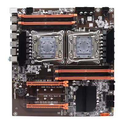 China Customizable X99 Motherboard Dual Xeon E5 LGA2011-3 256GB DDR4 M.2 ATX for sale