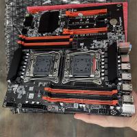 China Customizable X99 Motherboard Dual Xeon E5 LGA2011-3 256GB DDR4 M.2 ATX for sale