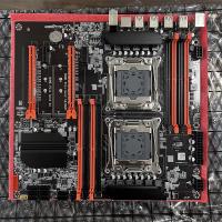 China Custom X99 ATX Motherboard Dual LGA 2011-3 Supports 2 Xeon E5 2680V4 256GB DDR4 for sale