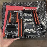 China Custom X99 ATX Motherboard Dual LGA 2011-3 Supports 2 Xeon E5 2680V4 256GB DDR4 for sale