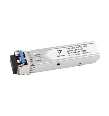 China Customized J4859D SFP 1.25G LX 20km 1310nm SMF Dual Fiber LC SFP Module GLC-LH-SM for sale