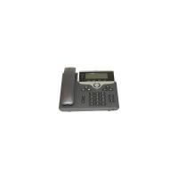 China Cisco CP-7841-K9 Unified IP Phone 7800 Series Black VoIP Phone 4 Line Keys Gigabit Ethernet for sale