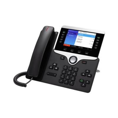 China Customized EnergyWise Widescreen VGA VoIP Conference Phone CP-8841-K9 5 Lines PoE for sale