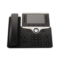 China Customized EnergyWise Widescreen VGA VoIP Conference Phone CP-8841-K9 5 Lines PoE for sale