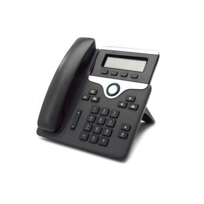 China Customized 7800 Series IP VoIP Phone CP-7821-K9 2 Line Keys 10/100 Ethernet for sale