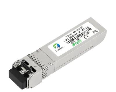 China Customized 10G SFP+ SR Optic Transceiver 850nm 300m MM LC DDM Module for EX-SFP-10GE-SR for sale