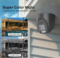 China 8 Channels Customized Metal Dome Style H.265 4K 8MP Wired POE IP Network CCTV Home Security Camera System for sale