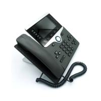 China Customizable CP-8851-K9 Used Widescreen VGA IP Phone 5 Inch 800x480 Display for sale