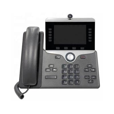 China Cisco CP-8845-K9 8800 Series IP Video Phone 5 Line Keys Gigabit Ethernet PoE for sale