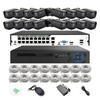 China Customized 16 Channels H.265 4K 8MP Wired POE IP Network Security Home CCTV Camera System for sale