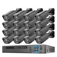 China 16CH POE Camera System 4K 8MP Full Color Night Vision Two Way Audio NVR Kit for sale