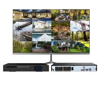 China 16CH POE Camera System 4K 8MP Full Color Night Vision Two Way Audio NVR Kit for sale