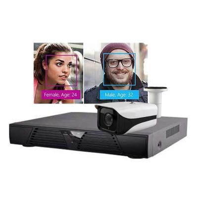 China Private Mold Customized 2.0MP H.265 Full HD 1080P 4CH NVR for Face Recognition System for sale