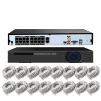 China 16 Ch CCTV Camera POE Kit with Customized HD Motion Detection and Night Vision Screen for sale