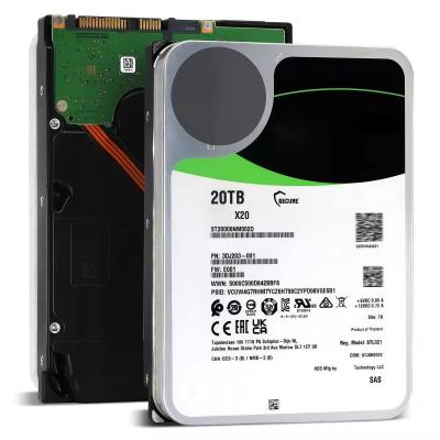 China Seagate 20TB HDD X20 ST20000NM007D 7200RPM 256MB SATA 3.5 Inch Server Hard Drive for sale