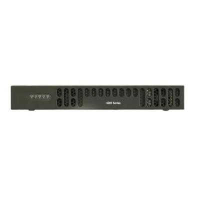China ISR4221/K9 Integrated Services Router with 10/100/1000Mbps Wired Transfer Rate, 16 LAN Ports, and 5G Wi-Fi for sale