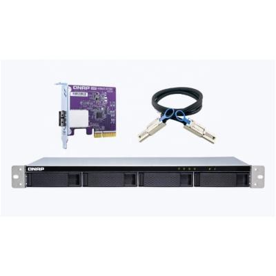 China Private Mold TL-R400S 4 X HDD Hard Disk Slot Dual Power Supply Multi-Channel SATA 6Gb/s Storage Expansion Device Original for sale