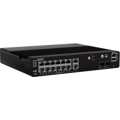 China Full-Duplex Half-Duplex Communication Mode 247W PoE Network Switch with 14*10/100/1000BASE-T Ports 2*GE SFP PoE Switches for sale