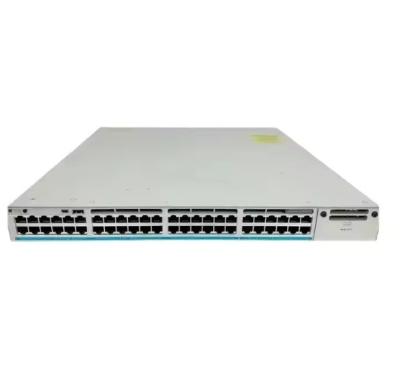 China Cisco Catalyst 9200 C9300-48P-E Gigabit Ethernet Switch with 48-Port PoE, 256 Gbit/s Switch Capacity, and QoS Function for sale