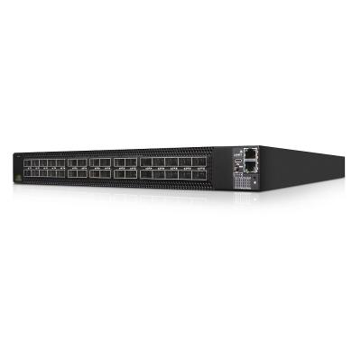 China High Capacity 32 QSFP28 Ports Ethernet Switch with 6.4Tb/s Throughput and Spectrum-2 Based Technology for sale