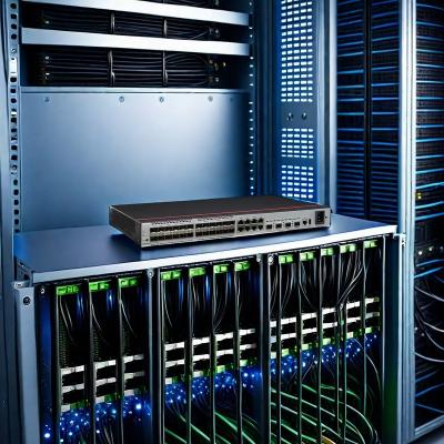 China Customizable 48*25GE SFP28 8*100GE QSFP28 Data Center Switch CE6885-48YS8CQ and Customizable with POE function for sale
