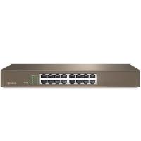 China Customized TEF1016D 16-Port Fast Ethernet Desktop Rackmount Switch Full-Duplex Communication and Seamless Networking for sale