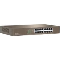 China 16 Ports Gigabit Ethernet Switch Fast Network 10/100/1000 Mbps Auto-negotiation RJ45 TEG1016D for speed and Connectivity for sale