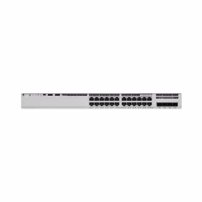 China Cisco Catalyst C9200L-24P-4G-E Network Switch with 24 PoE+ Ports, 56 Gbps Switching Capacity, and StackWise Technology for sale