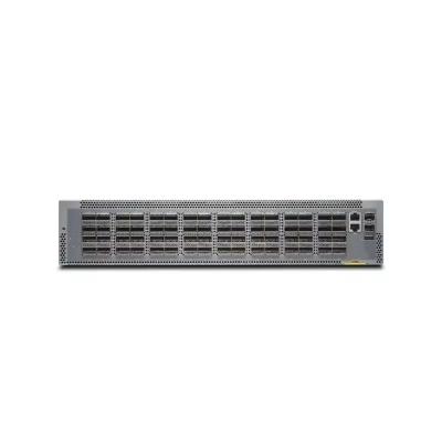 China Juniper QFX5210-64C-AFO2 64-Port QSFP28 Ethernet Switch with 6.4 Tbps Capacity and Junos OS for Data Centers for sale
