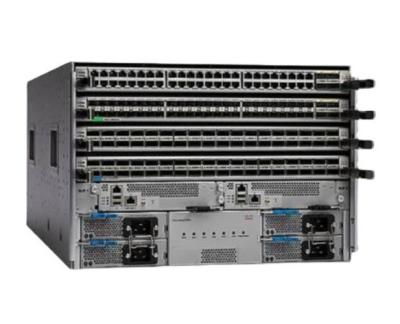 China Nexus 9000 Series Switch Nexus 9508 Chassis with 8 Line Card Slots 928,910 hours MTBF and 68.2 kg Weight for sale