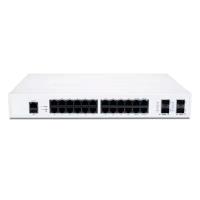 China Customized FortiGate FS-124F Network Switch with 24 GE RJ45 Ports Full-Duplex Half-Duplex Communication and PoE Support for sale