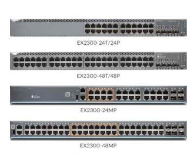 China Customized 24-Port Stackable EX3400-48T Ethernet Network Switch with 10/100/1000Mbps Speed for sale