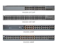 China EX4300-48T Network Switch with 48 Ports Full-Duplex Half-Duplex Communication and 10/100/1000Mbps Transmission Rate for sale