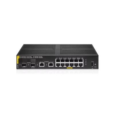 China Customized 12 Port Gigabit PoE Network Switch with 10/100/1000Mbps Transmission and Stock Availability for sale