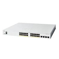 China Original C1300-24FP-4G 24-Port Gigabit PoE+ Compliant Managed Network Switch with 370W Power for sale