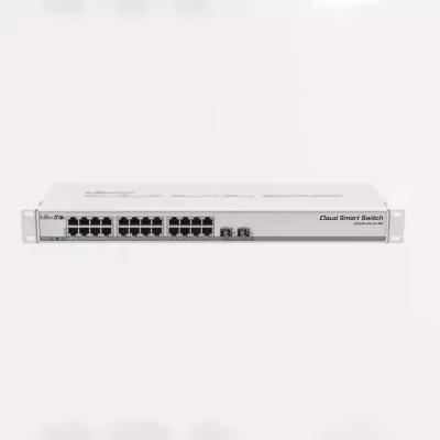 China Mikrotik CSS326-24G-2S+RM 24 Port Gigabit Switch 52Gbps Capacity for sale