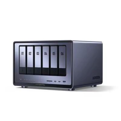 China Ugreen DXP6800 Plus 6-Bay NAS Network Storage with 12th Gen Intel Processor 112TB Max Capacity and 10GbE 2.5GbE Ports for sale
