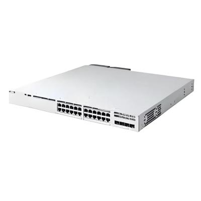 China C9300L Series 24 Port Gigabit Ethernet PoE Switch with 4x1G SFP Uplink and 56 Gbps Layer 3 Core Switch for sale