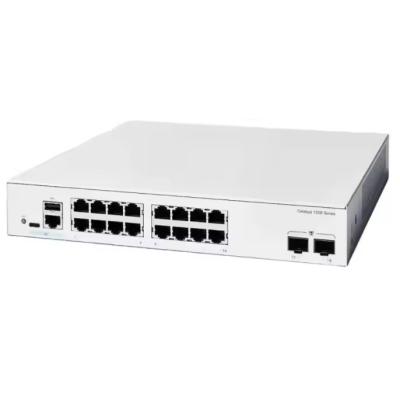 China Cisco Switch C1200-16P-2G 16-Port PoE+ Network Switch with 68 Gbps Capacity and 10/100/1000Mbps Transmission Rate for sale