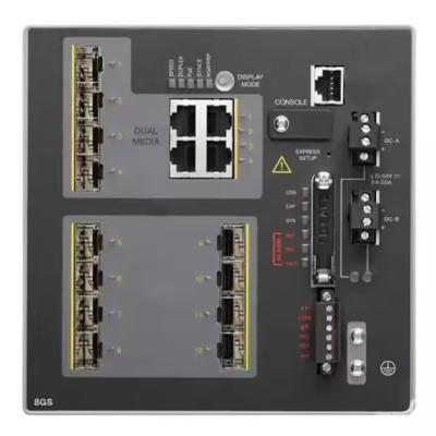 China Cisco IE-4000-8GT4G-E Industrial Ethernet Switch 8-Port Gigabit with 68 Gbps Capacity and LAN Base Feature Set for sale
