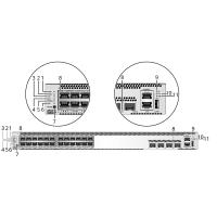 China S5736-S24UM4XC Next Generation Standard GE Switch with 24 Downlink Optical Ports and Four 10 GE Uplink Ports for 880 Gbit/s/2.72 Tbit/s Capacity for sale