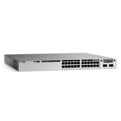 China Catalyst 9300L Networking Switch with 24 PoE+ Ports 4x1G Uplinks and QoS SNMP VLAN Support for sale