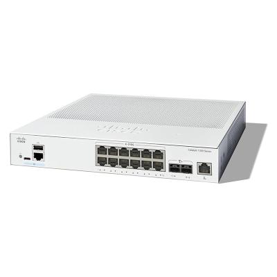 China C1300-12XT-2X 10G 12 Ports Layer 3 Managed Ethernet Network Switch with LACP QoS SNMP VLAN Support for sale