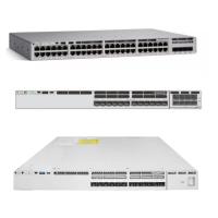 China Cisco Catalyst 9300X Network Switch with 12-port 25G/10G/1G SFP28 Modular Uplinks and 1 Terabit Stack Bandwidth for sale
