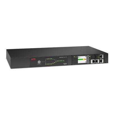 China Original New APC PDU AP4423A NetShelter Rack Automatic Transfer Switch 1U 16A 230V 3700 VA IEC 60320 C20 for sale