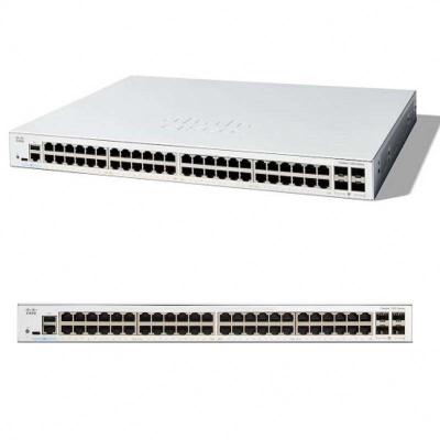 China Cisco C1200-48T-4X 48-port Gigabit Ethernet Managed Switch with POE+ and Layer 2 Managed Features for sale