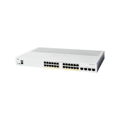China Cisco Catalyst C1300-24P-4G Managed Enterprise Network Switch with 24 Gigabit Ethernet Ports PoE+ Support and 480 Gbps Switching Capacity for sale